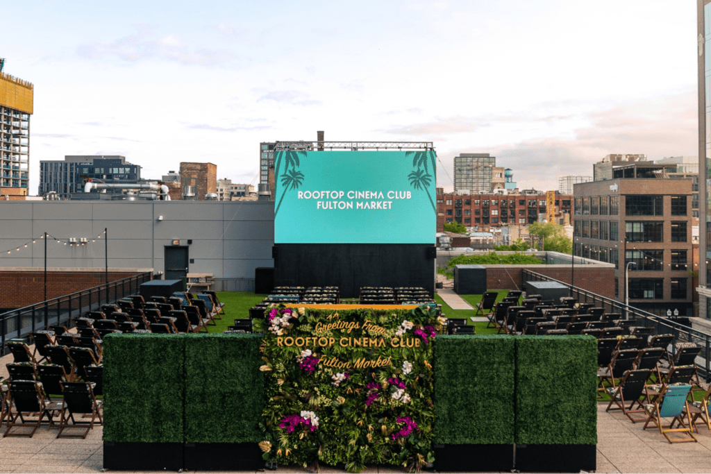 Rooftop Cinema Club: Watch Movies On Amazing Rooftop in Fulton Market ...
